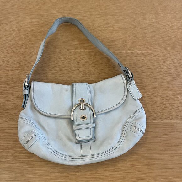 Coach | Bags | Vintage Coach Y2k Soho Leather Shoulder Bag Purse Light ...
